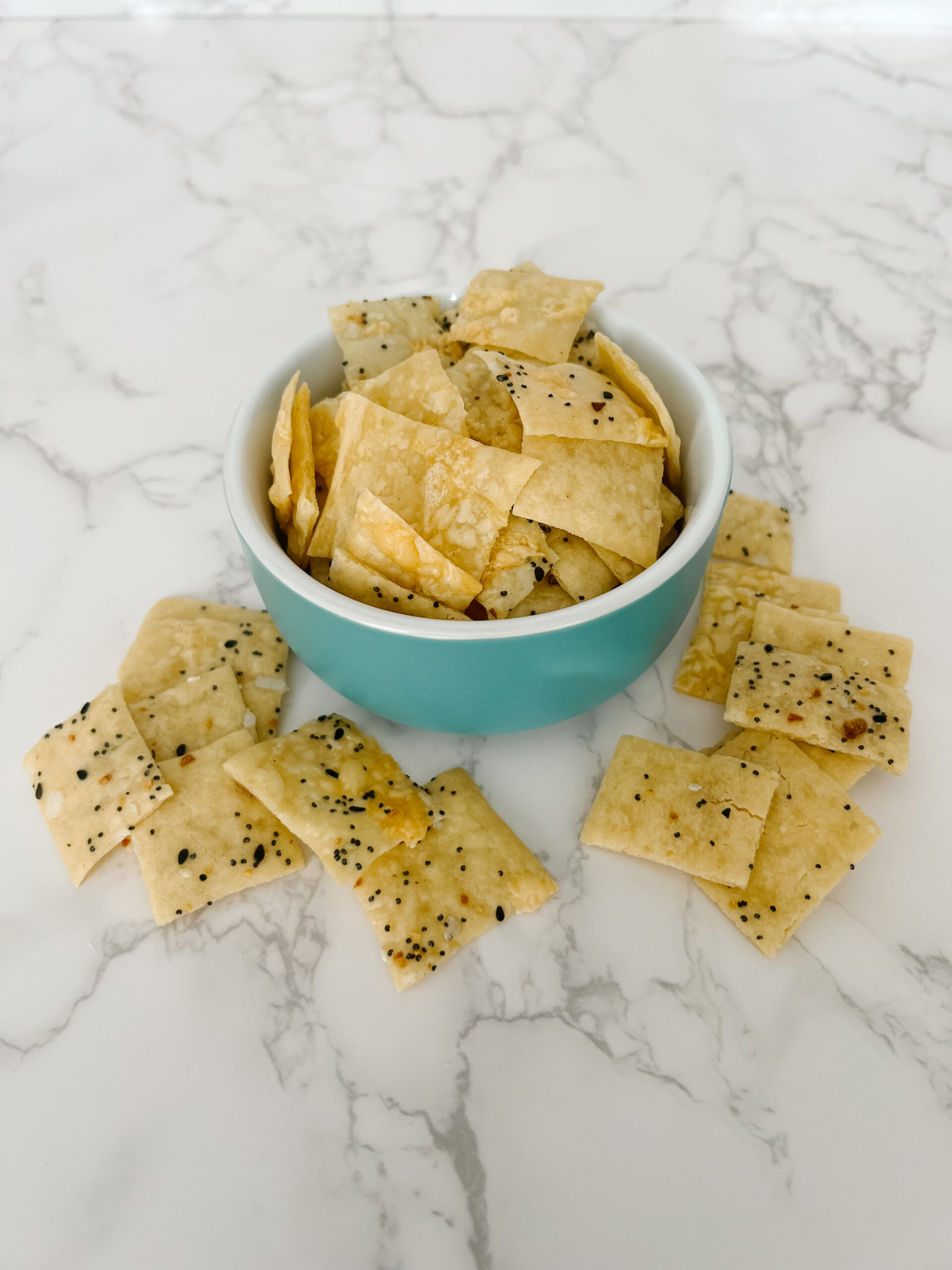 3 Ingredient Sourdough Discard Crackers! - Laura Lives the Good Life
